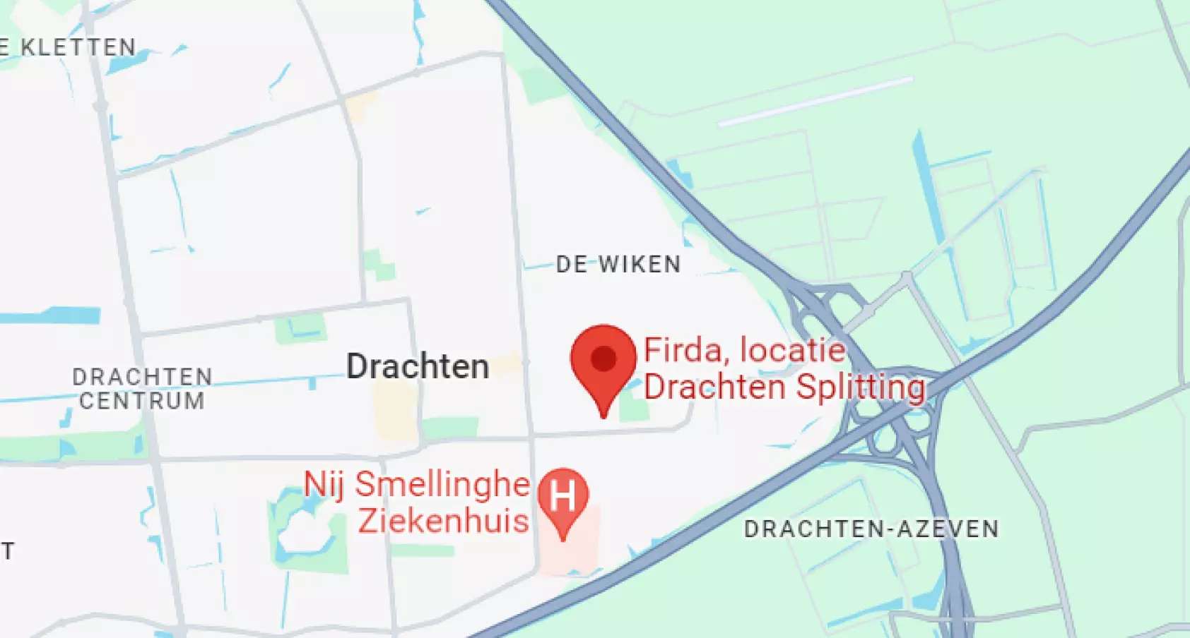 Firda Drachten / Splitting / Firda